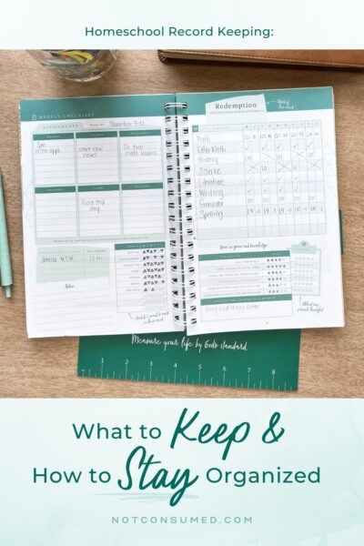 Homeschool Record Keeping: What to Keep and How to Stay Organized