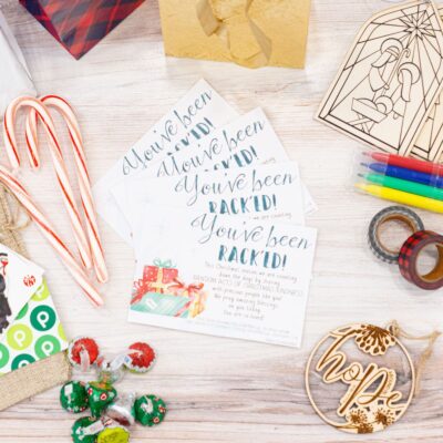 Random Acts of Christmas Kindness Tradition (and free printables!)