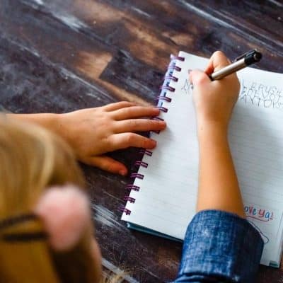 Teaching Kids to Write in Homeschool | Not Consumed