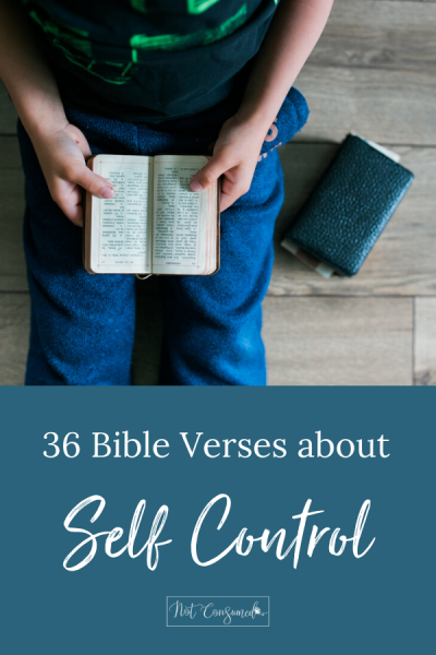 36 Bible Verses About Self Control for Kids and Families