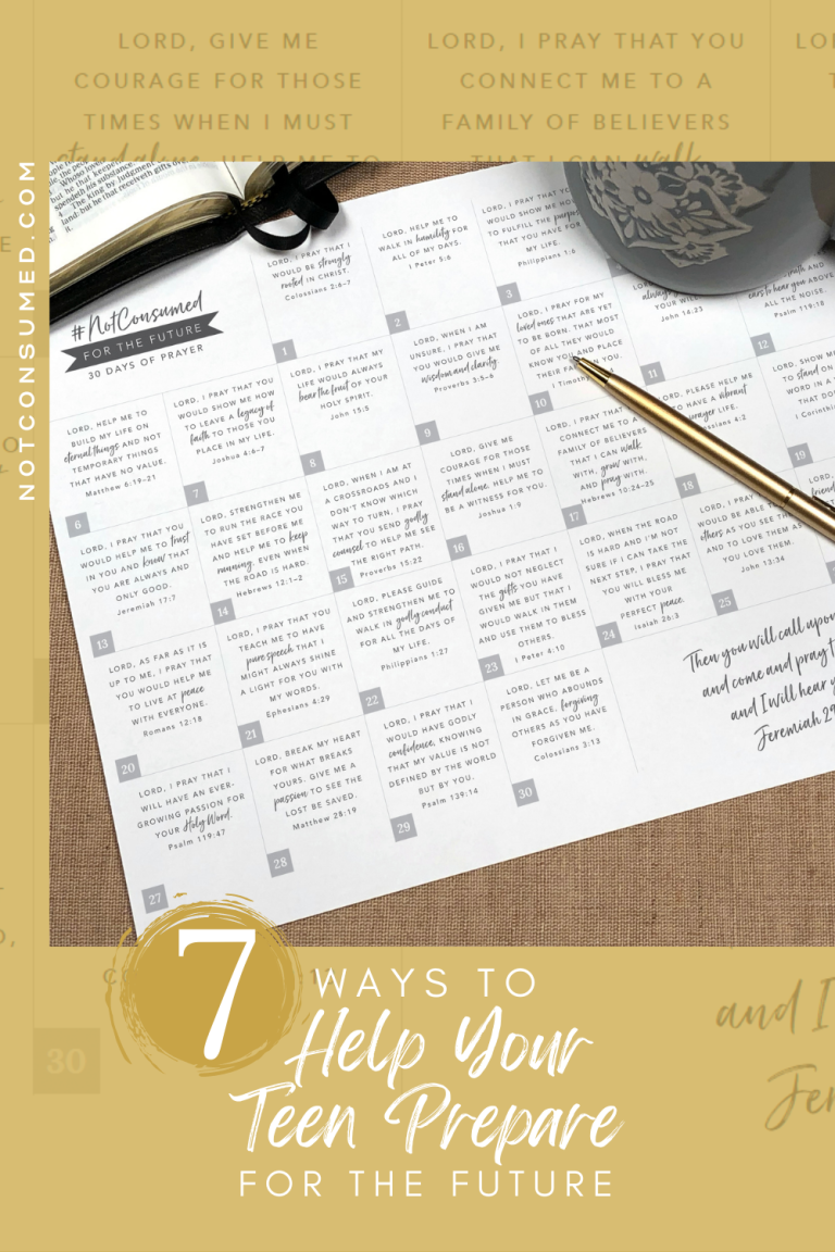 7 Ways to Help Your Teen Prepare for the Future