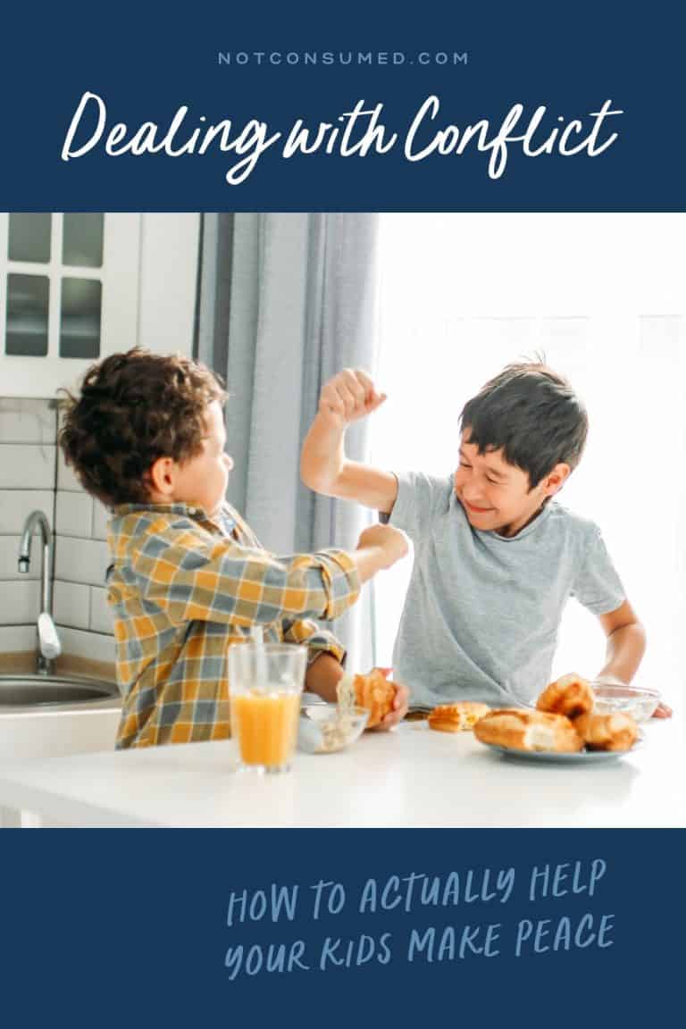 Conflict Resolution for Kids - You’re Doing It Wrong