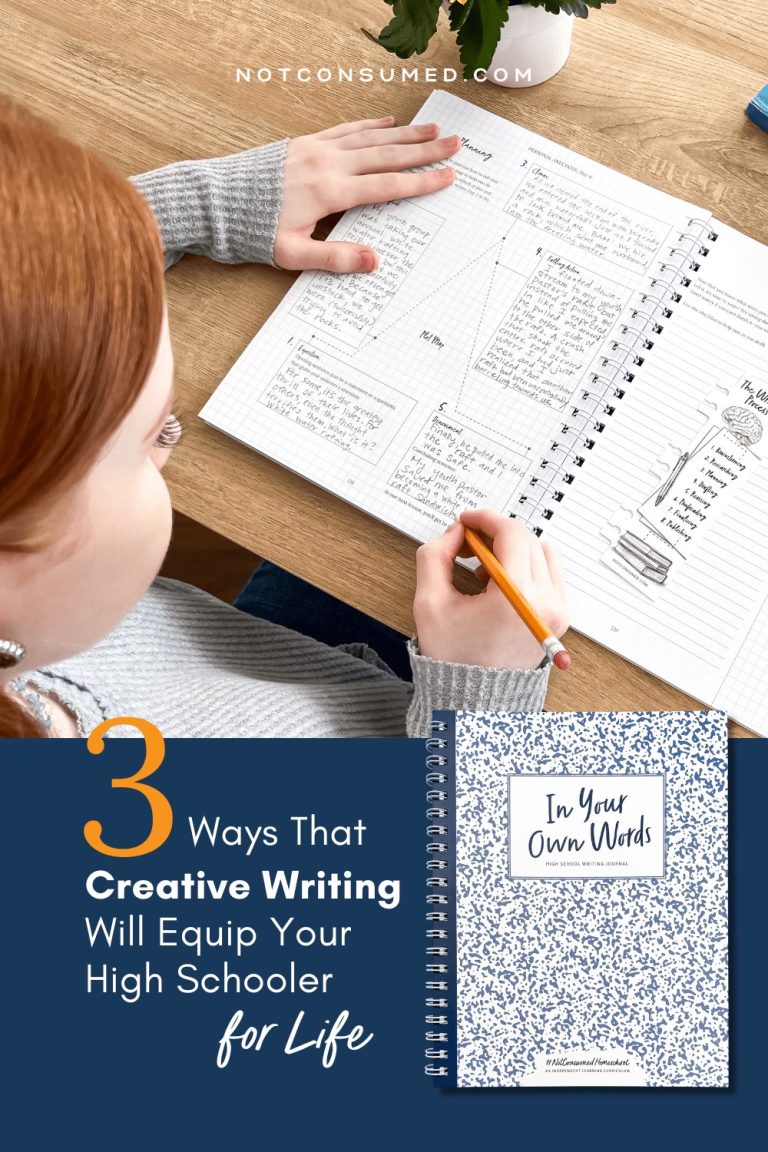 3 Ways That Creative Writing Will Equip Your High Schooler for Life