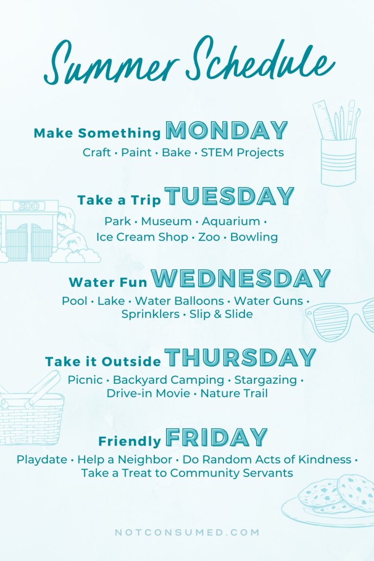 70 Summer Theme Days: Activities for an Unforgettable Summer Break
